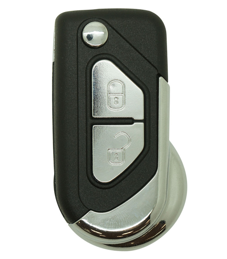 Clé auto 2 boutons Citroën DS3, DS4